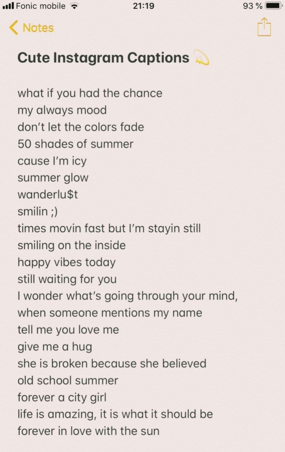 Cute Quotes For Instagram Zeru