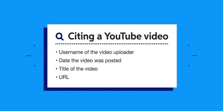How to Cite YouTube Videos - Zeru