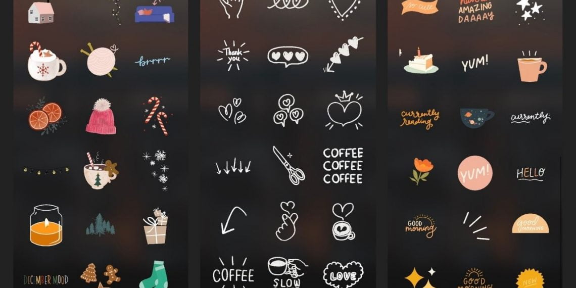 How to Get Cute Stickers on Instagram - Zeru