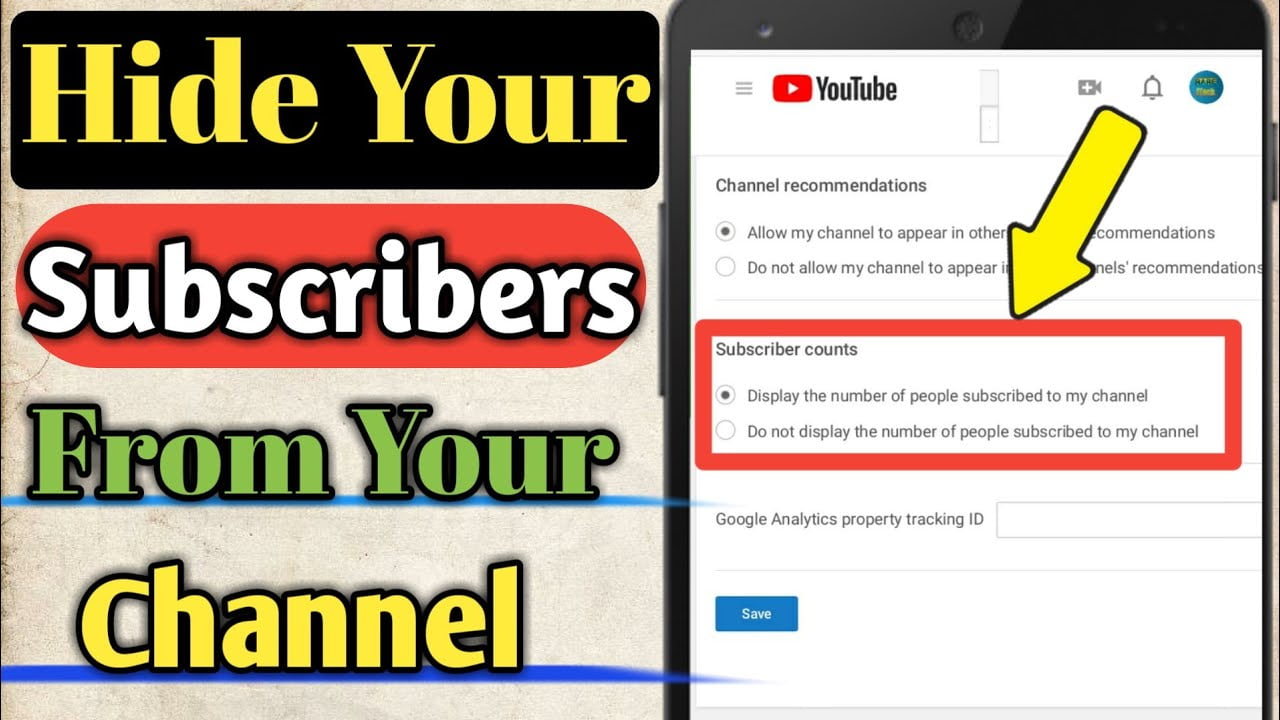 How To Hide Subscribers On YouTube Zeru