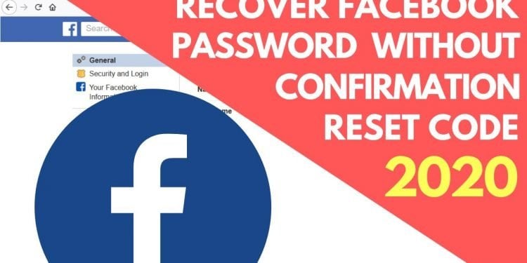 How To Recover Facebook Password Without A Confirmation Reset Code Zeru
