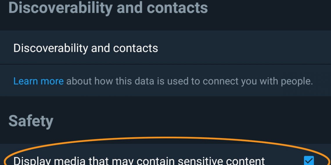 How to See Sensitive Stuff on Twitter - Zeru