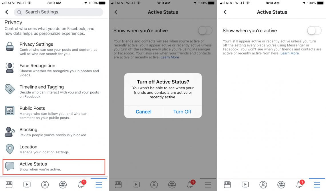 How to Hide Online Status on Facebook - Zeru