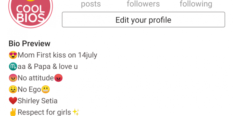 How to Write a Good Instagram Bio For a Girl - Zeru