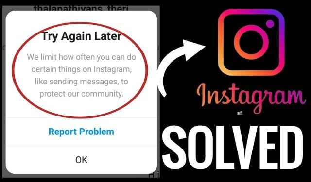 Instagram We Limit How Often - How to Report a Problem - Zeru
